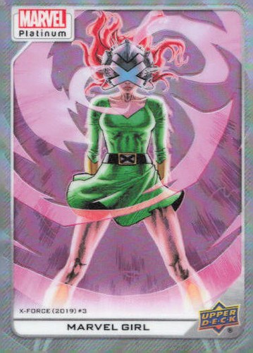 2023 UD Marvel Platinum Marvel Girl #108 Rainbow | eBay