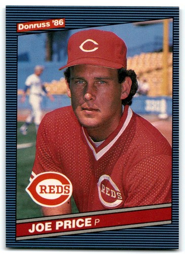 1986 Donruss Joe Price Cincinnati Reds #506 | eBay