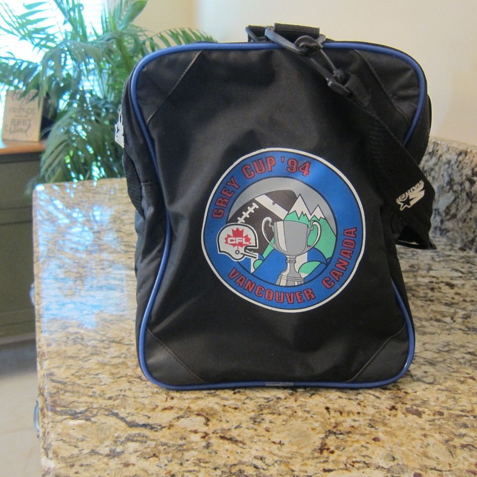 1994 CFL Grey Cup Carry Duffle Bag Baltimore CFL Football Club vs. BC ...