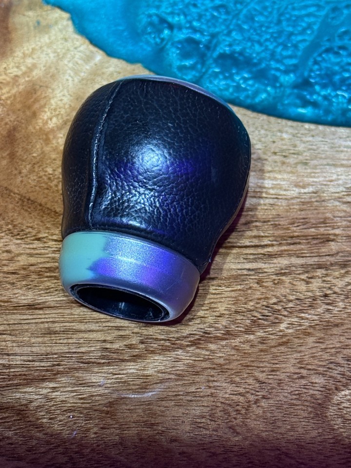 OEM Subaru WRX STI Shift Knob 6-Speed Red Leather 2015–2021 Genuine | eBay