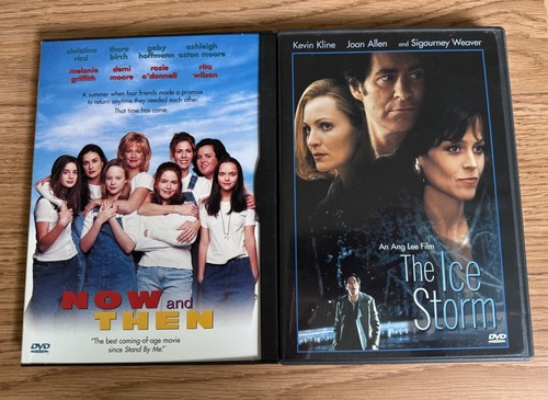 2 CHRISTINA RICCI DVDS. NOW AND THEN/THE ICE STORM. | eBay