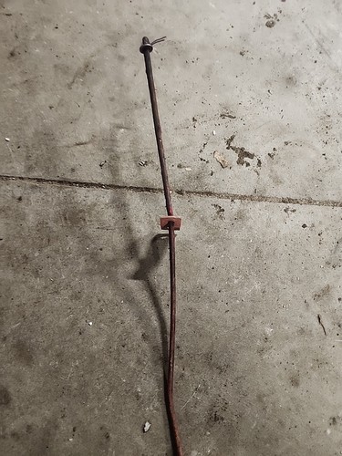 Farmall Super C SC IH Tractor choke rod w/ clip bracket holder | eBay