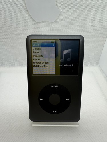 Apple iPod Classic 7. Generation Silver Gray 120GB Very Good Condition ...