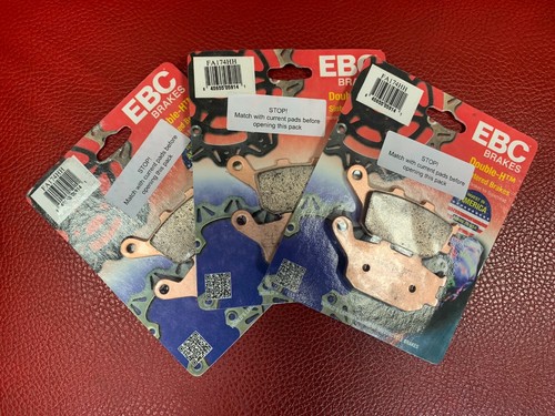 EBC FA174HH Rear Brake Pads X 3set Honda CBR600 F2 F3 F4 F4i | eBay