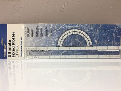 ASA ULTIMATE PLOTTER w/ 8 scales Sectional WAC Terminal p/n ASA-CP-1LX ...