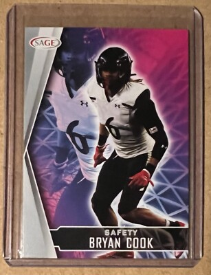 2022 Sage Low Series BRYAN COOK Rookie RC Silver #181 Chiefs - Bearcats ...