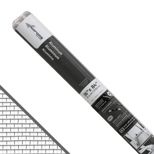 Aluminum Screen Roll 36x84in Window Door Mesh Heavy Duty Corrosion ...