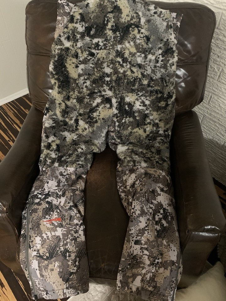 Sitka Gear Fanatic Bib Optifade Elevated II - Camouflage, Size M ...