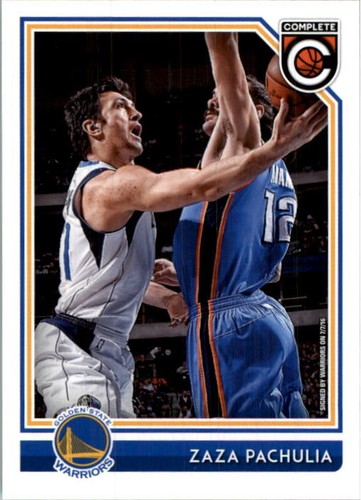 2016-17 Panini Complete Golden State Warriors Basketball Card #383 Zaza ...