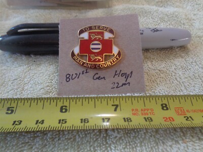 801st General Hospital 22M Unit Crest, DI, DUI (DRAW#C4) | eBay