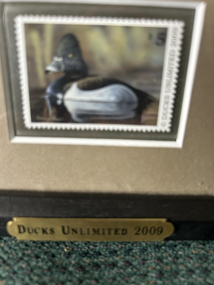 RARE 2009 DUCKS UNLIMITED STAMP PRINT SET! | eBay