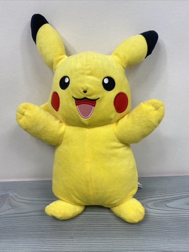 WCT Pokemon Power Action Pikachu Plush Stuffed Toy “13” Tall Nintendo ...