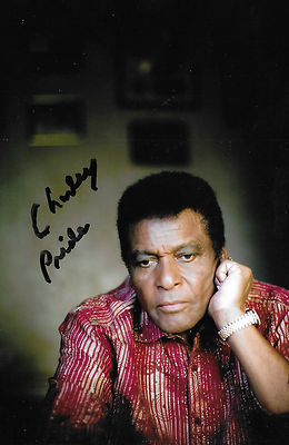 Charley Pride signed Country RCA Records Music Legend RARE COA LOOK! | eBay