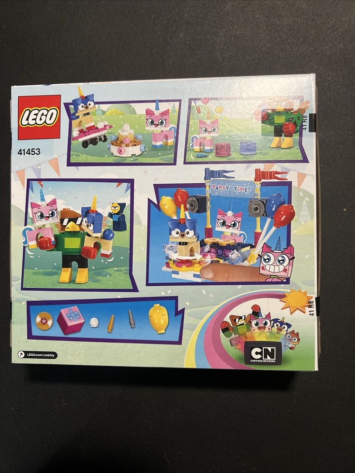 LEGO Unikitty Party Time 41453 214 Piece Building Toy Set Kit Hawkodile ...
