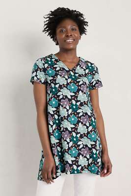 Seasalt Women's Tunic - black Field Guide V-neck Tunic - Regular ...