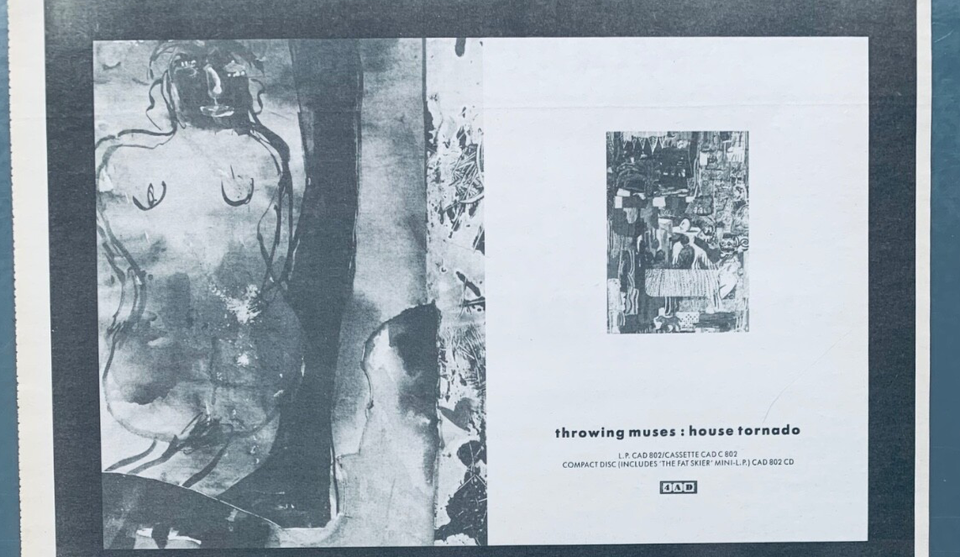 PIXIES Surfer Rosa THROWING MUSES 1988 vintage UK POSTER ADVERT CONCERT ...