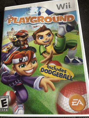 NINTENDO Wii PLAYGROUND - INCLUDES DODGEBALL VIDEO GAME - With manual ...
