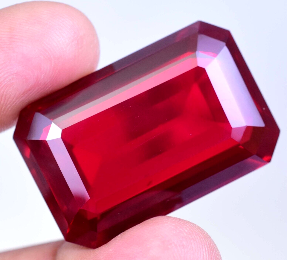 114.35 Ct Natural Blood Red Mozambique Ruby AGL CERTIFIED GIGANTIC ...