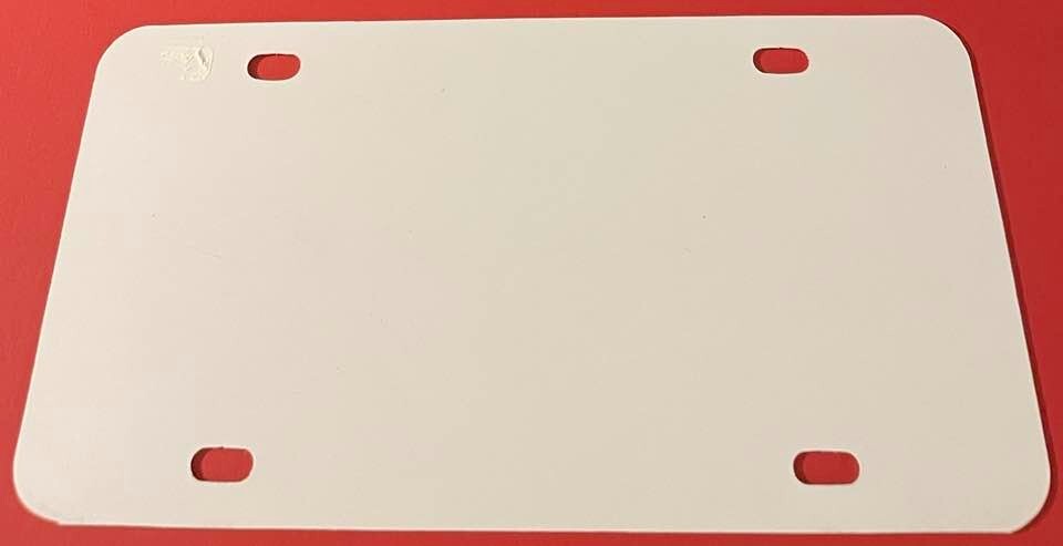 Airborne Laser Booster License Plate US Air Force Boeing 747 PLASTIC | eBay