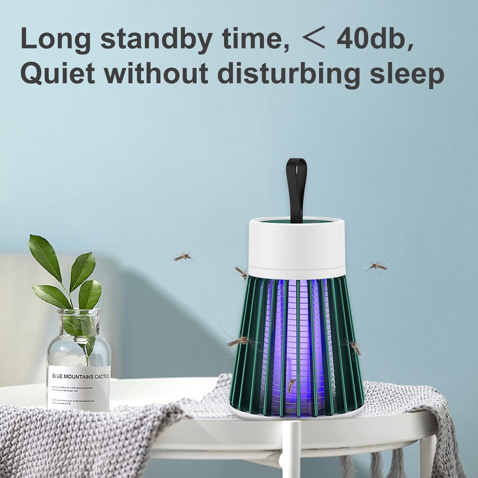 Electric Mosquito Insect Killer LED Light Fly Bug Zapper Trap Pest ...