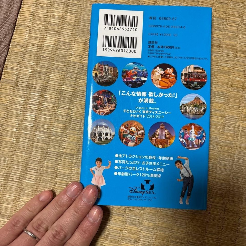 Tokyo DisneySea Travel Guide 2018-2019 with 100 Sticker Sheets Used | eBay