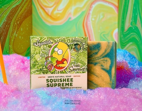 NEW SCENT!! 2 PACK Dr Squatch SQUISHEE SUPREME BART SIMPSON Limited ...