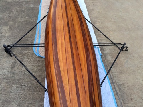 Wooden Rowing Shell / Scull - 19ft - Single | eBay