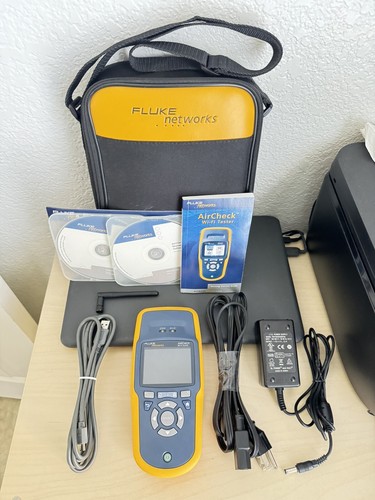 Fluke Networks AirCheck Wi-Fi Handheld Wireless Network Tester (SHIPS ...