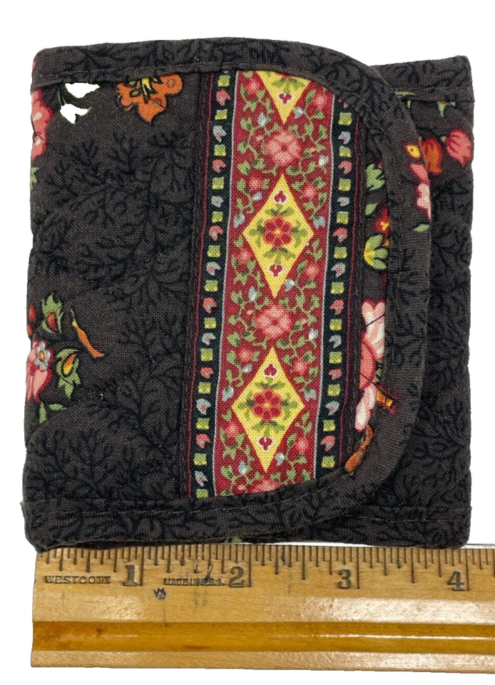 Vintage Vera Bradley-2 Piece Lot- Wallet-Chocolat Swing Wallet & Petite ...