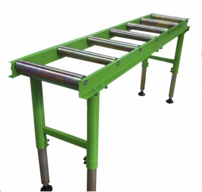 2 METRE HEAVY DUTY WORKSHOP ROLLER TABLE - 7 ROLLERS - EXCELLENT VALUE ...