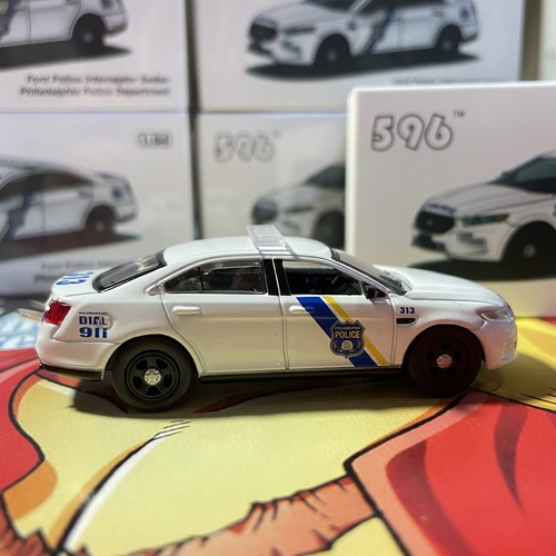 1:64 596 Taurus Philadelphia Police PPD Interceptor Model Diecast Metal ...