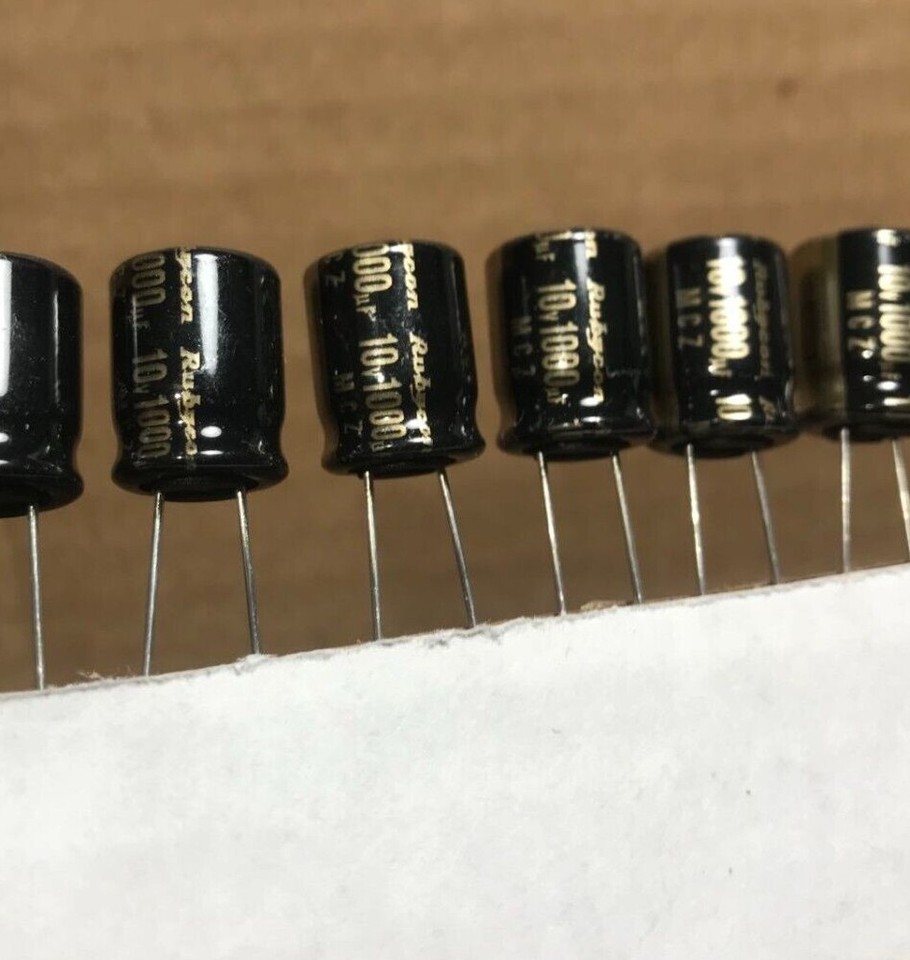 2700uf 2200uf 1000uf mf 6.3v 10v 16v Rubycon Low ESR Capacitors | eBay