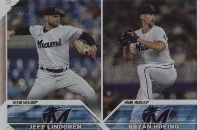 2023 Topps Update Series - Rookie Combos Jeff Lindgren, Bryan Hoeing # ...