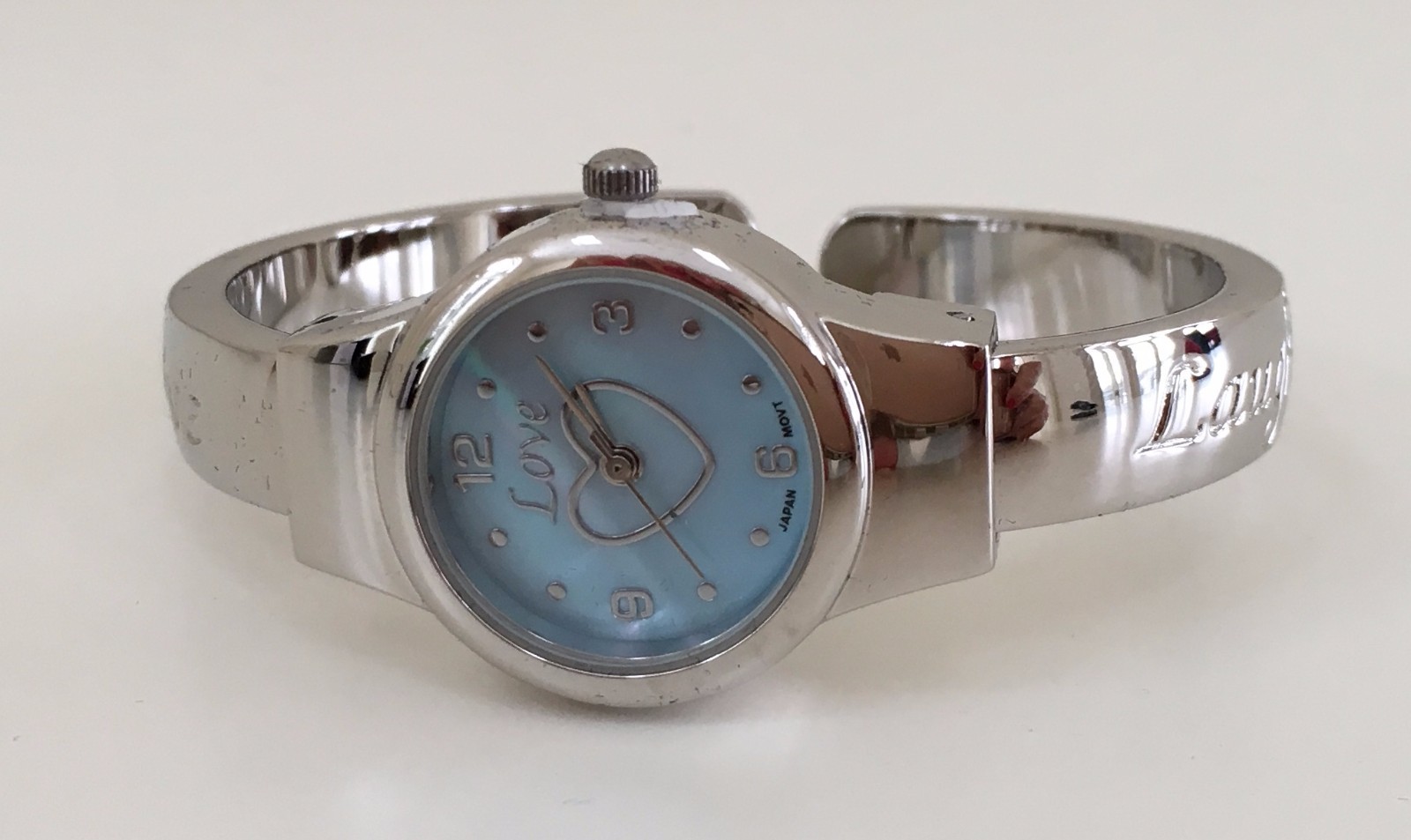 New Avon "Live Love Laugh" Hinged Cuff Watch *Buy 4 Get 1 Free All ...