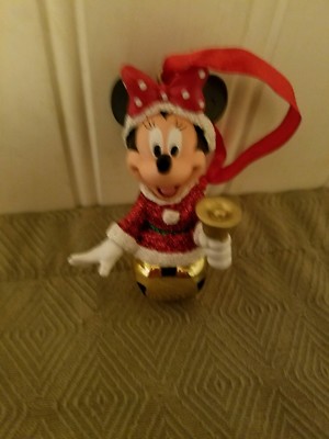 BRAND NEW DISNEY WORLD SANTA MINNIE MOUSE BELL ORNAMENT | eBay