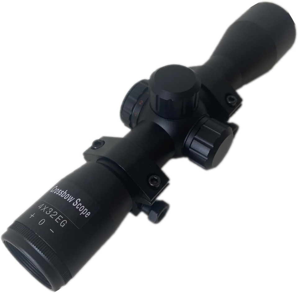 4X32 Crossbow Scope, Archery Aiming Scope with Red and Green Glass ...