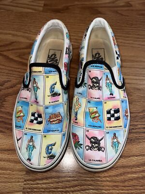 LOS VANS LOTERIA VANS CLASSIC SLIP ON Sneakers Pirates Multi Color Men ...