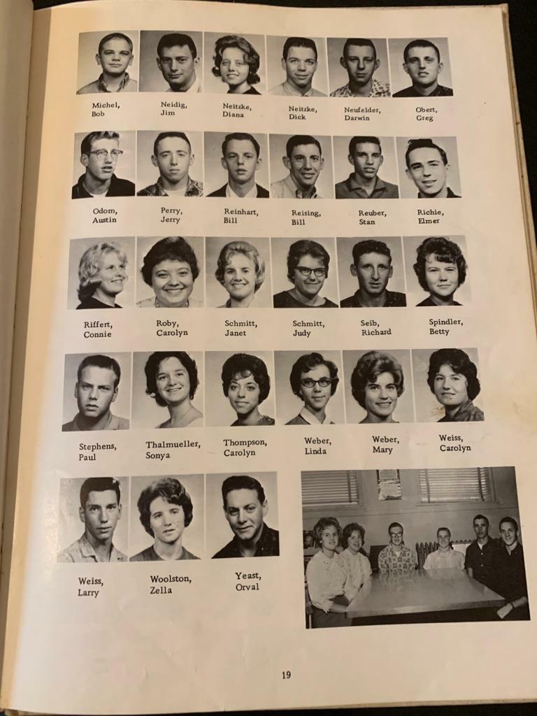 Fort Branch High School Yearbook 1963 "The Twig" 63 Fort Branch ...