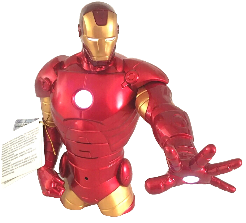 Marvel Avengers Assemble 8" Iron Man Interactive Hero Motion Sensor ...