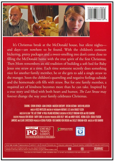 The Last Straw Christmas DVD Original Case and Artwork Buy 2 Get 1 for ...