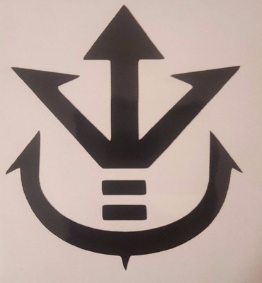 Saiyan Symbol Vinyl Sticker Decal home laptop choose size/color DBZ | eBay