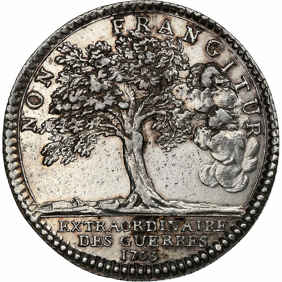 [#1505274] France, Token, Louis XV, Extraordinaire des Guerres, 1763 ...