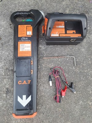 RADIODETECTION MK2 CAT SCANNER/CABLE AVOIDANCE DETECTOR & GENNY (c/w ...