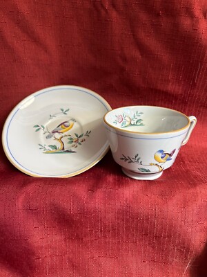 Spode Queen's Bird Tea Cup Saucer coffee mug plate bowl espresso dinner ...