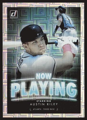 2020 Donruss #NP-12 Austin Riley Now Playing Vector | eBay