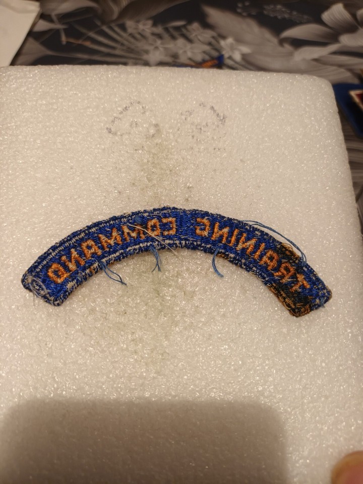 Patch armée us USAAF TAB TRAINING COMMAND WW2 ORIGINAL | eBay