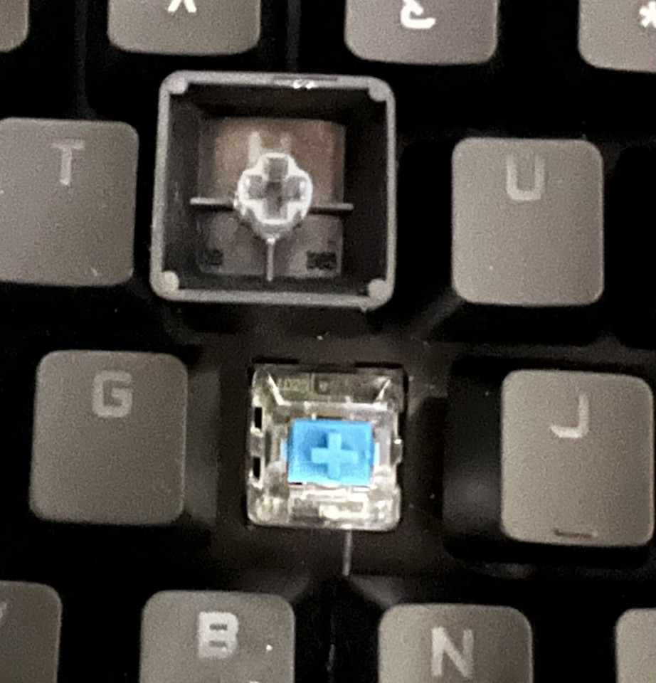 Logitech G PRO RGB GAMING KEYBOARD SINGLE REPLACEMENT KEYCAPS KEYS ...