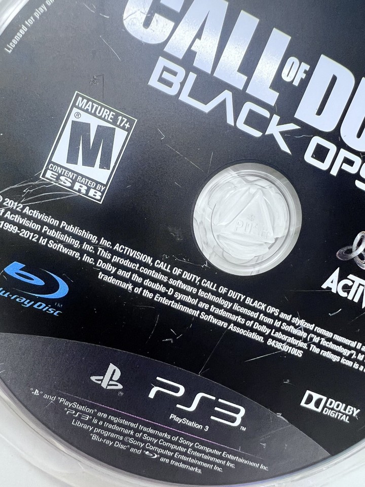 Call of Duty: Black Ops II - PlayStation 3 Cover Art Wear 47875843837| eBay