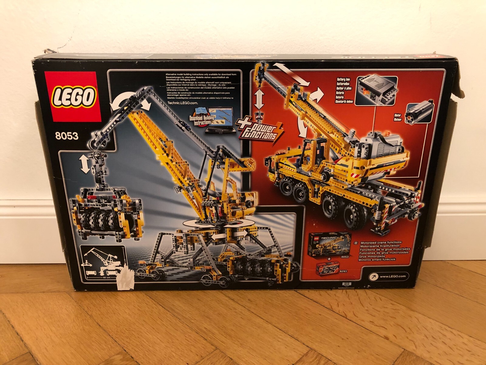 LEGO 8053 Mobile Crane Technic Mobiler Kran | 100% complete ...
