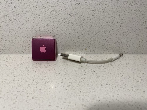 Apple Ipod Shuffle 2GB Model A1373 Pink 4th Gen Mp3 Player W Charger ...